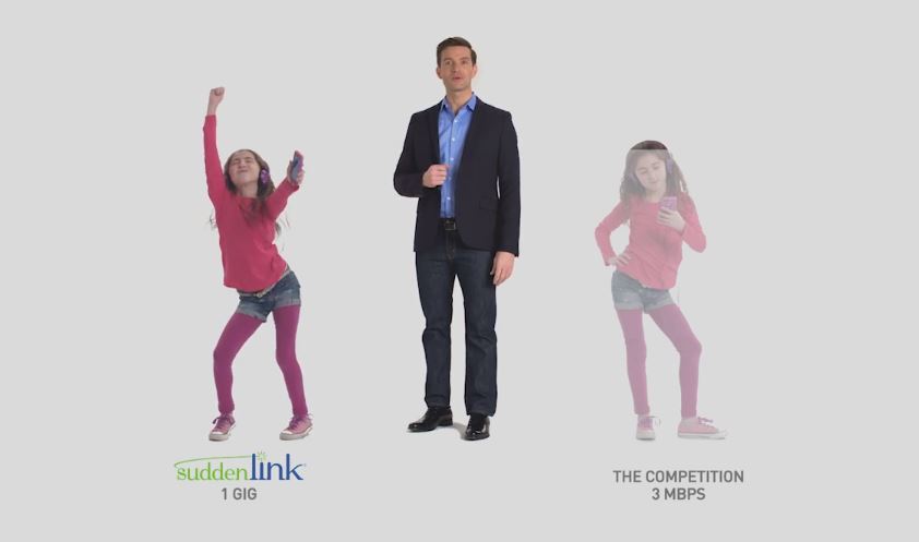 Suddenlink Speedtest Challenge / Spokesperson – RYNO Production, Inc.